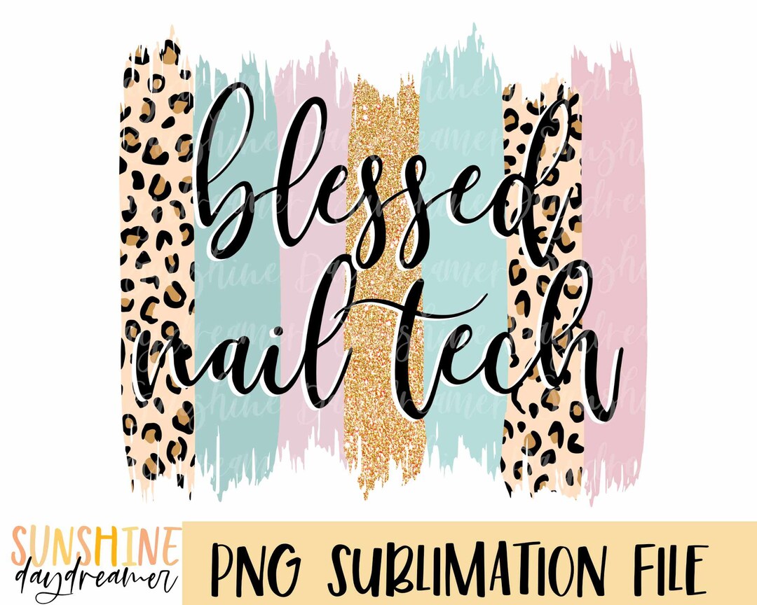 Nail Tech Sublimation PNG Nail Tech Shirt Sublimation File - Etsy
