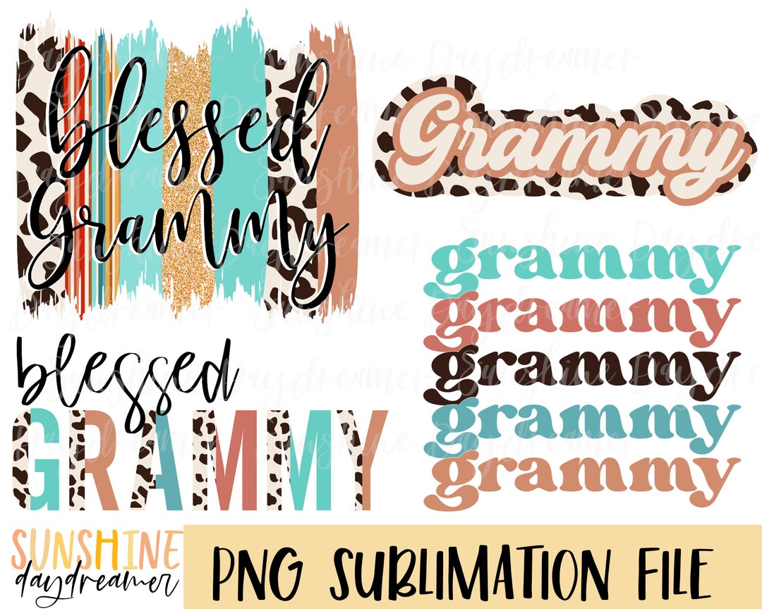 Grammy Sublimation PNG Grammy Bundle Sublimation File Grammy - Etsy
