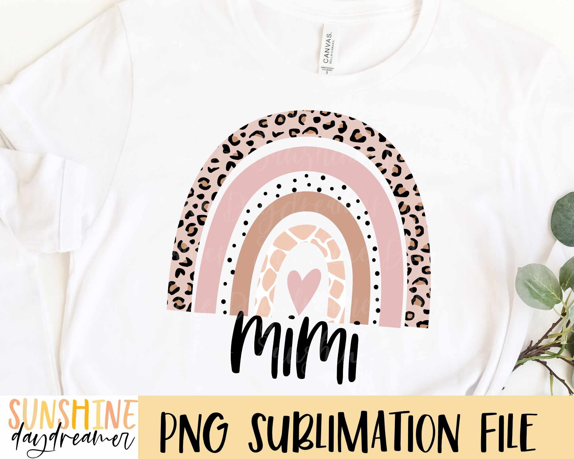 Mimi Sublimation PNG Mimi Bundle Sublimation File Mimi Shirt - Etsy