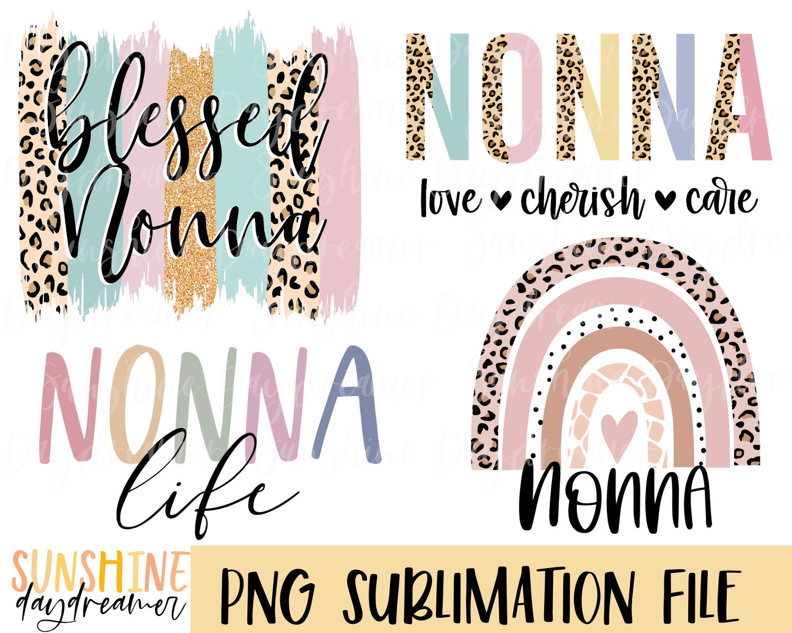 Nonna Sublimation PNG Nonna Bundle Sublimation File Nonna - Etsy