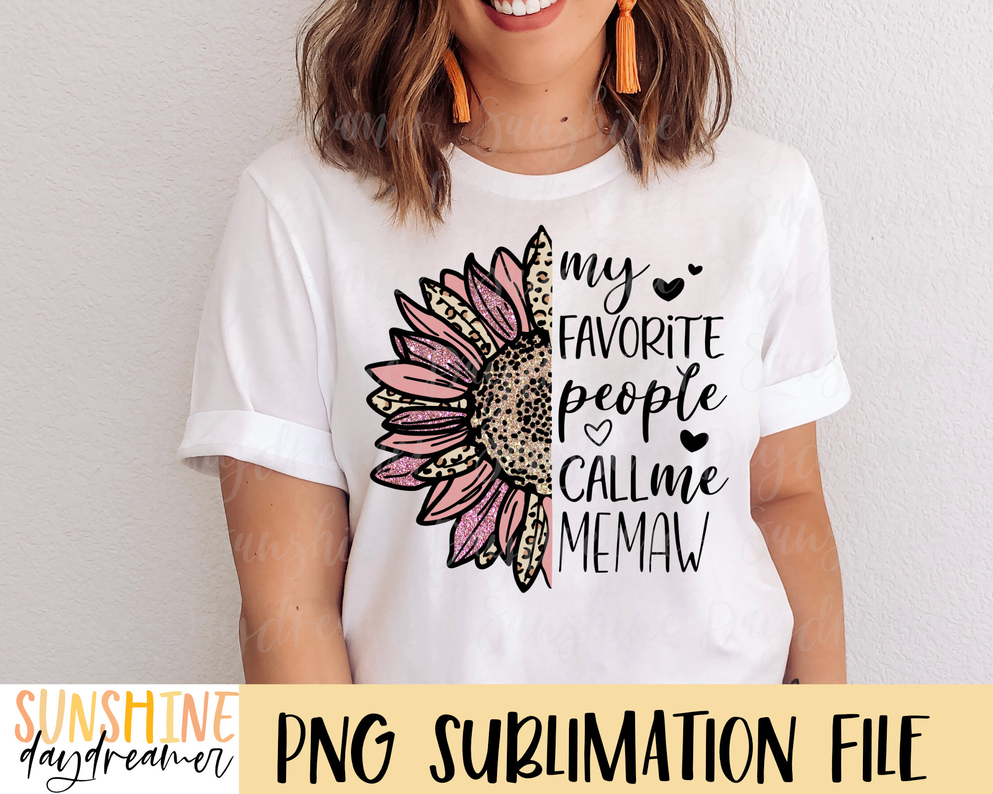 Memaw Sublimation PNG Designs: T-shirt Graphics Bundle (digital ...