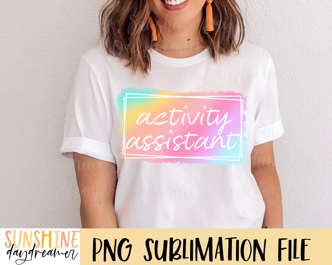 Activity Assistant Sublimation PNG Bundle Pastel Leopard (digital ...