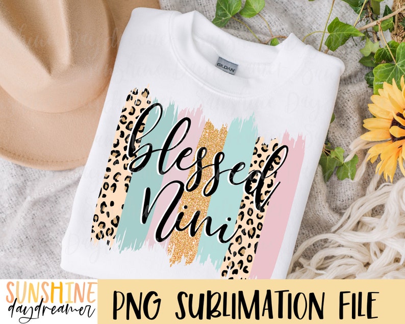 Nini Sublimation PNG Bundle: Shirt Design (digital Download) - Etsy