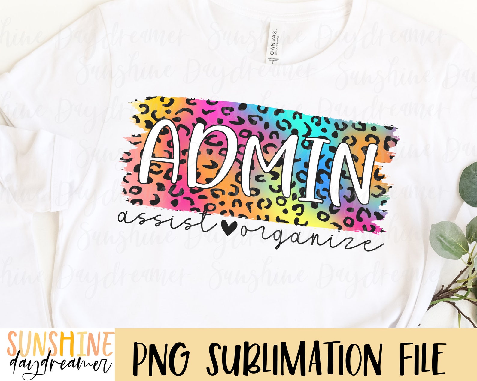 Admin Sublimation PNG, School Admin Shirt Sublimation File, Admin ...