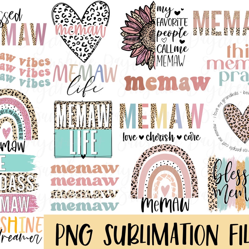 Memaw - Etsy
