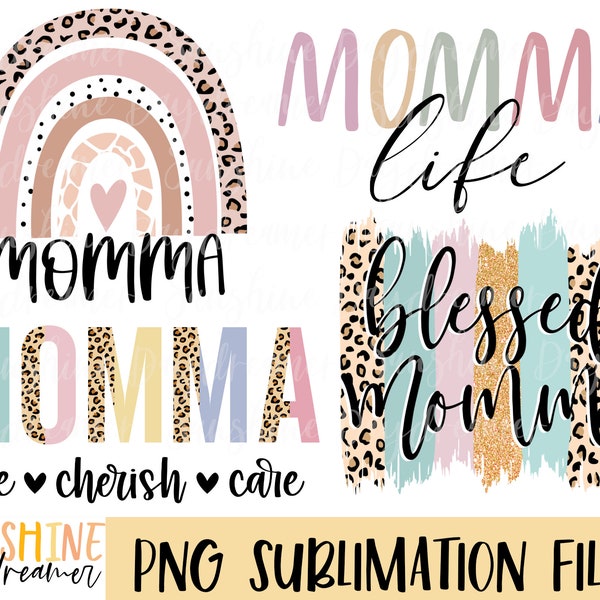Blessed Momma Svg - Etsy