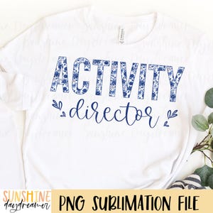 Activity Director Chinoiserie PNG: Sublimation Design (digital Download ...