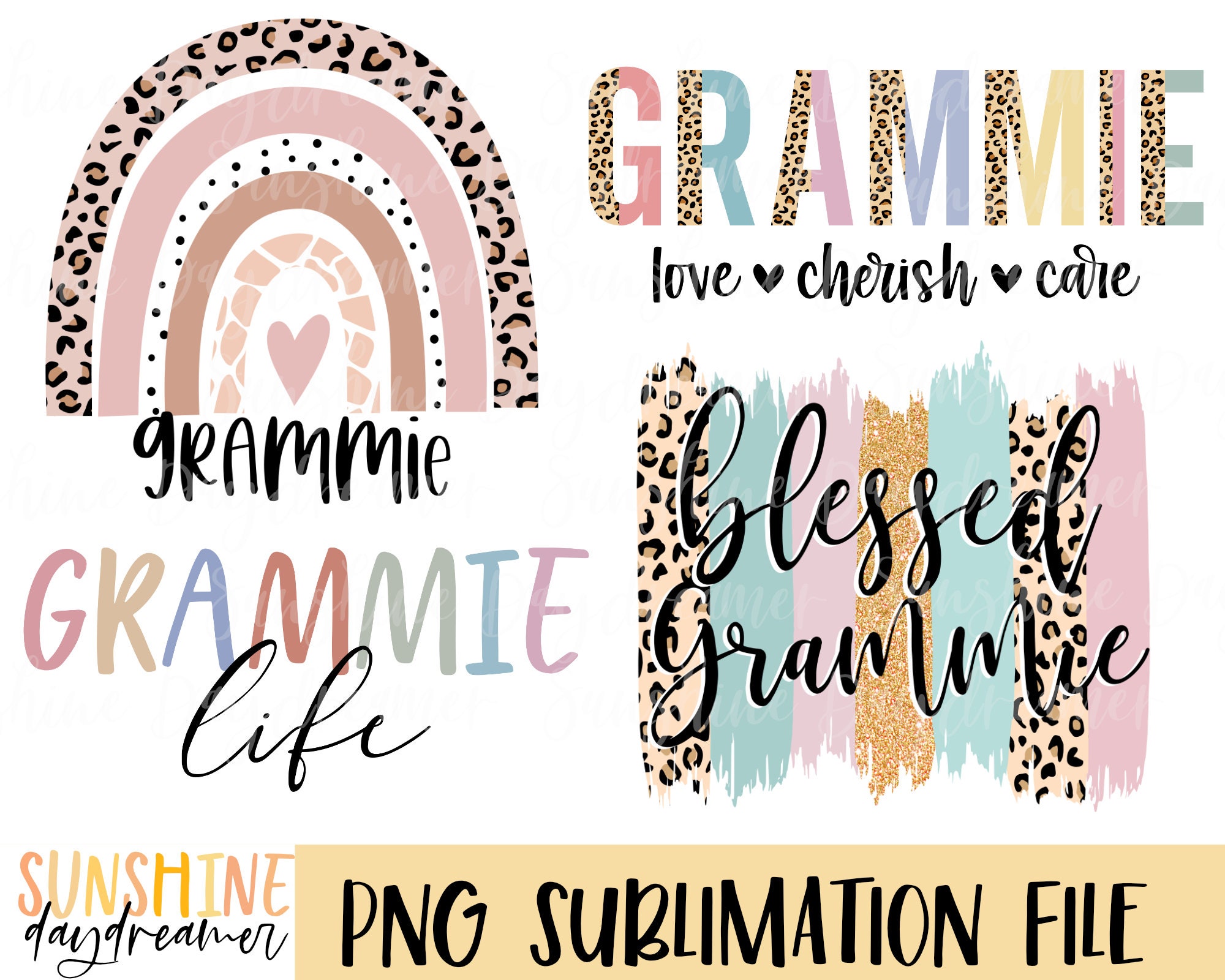 Grammie Sublimation PNG Grammie Bundle Sublimation File - Etsy