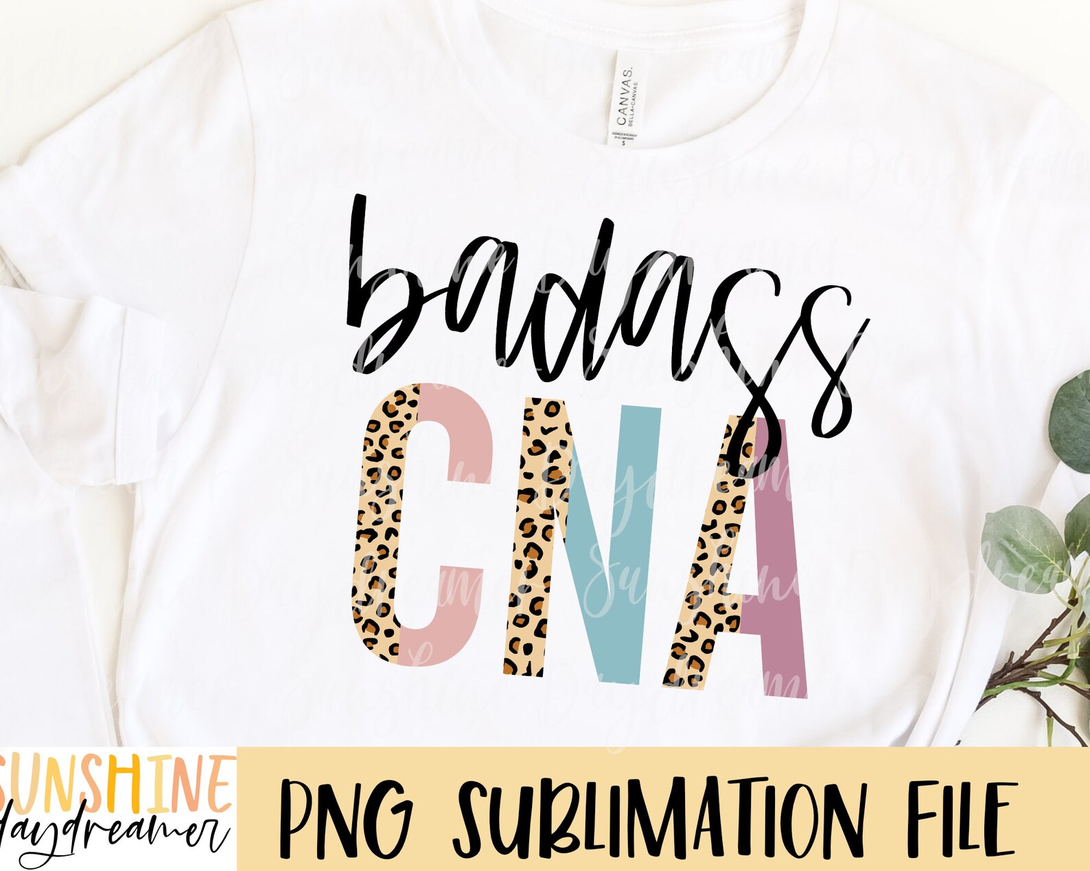 Nurse sublimation PNG Badass CNA Bundle sublimation file | Etsy