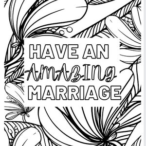 PRINTABLES: Marriage Coloring Pages - Etsy