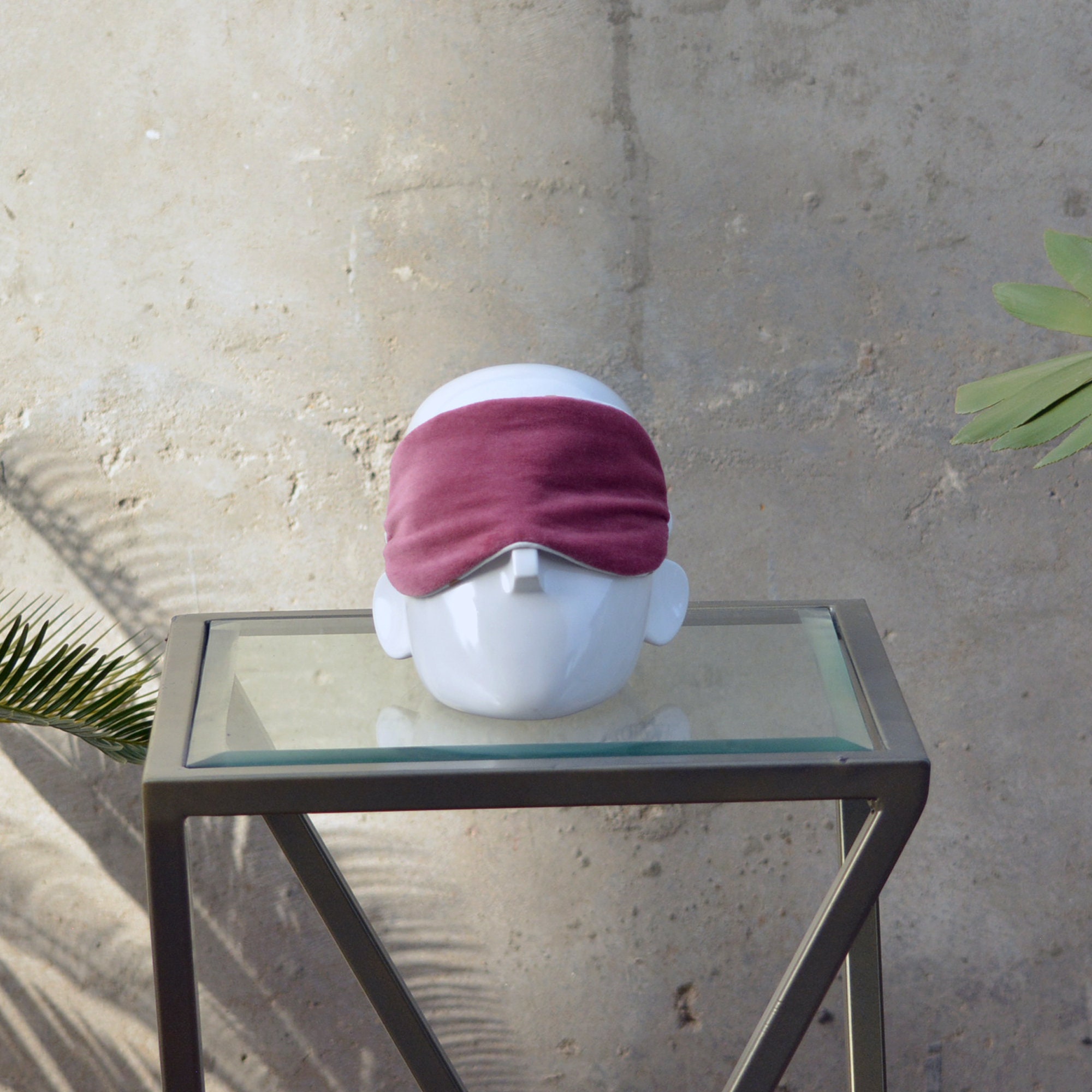 Soft Comfortable Luxury Cotton Velvet Eye Mask for - Etsy UK