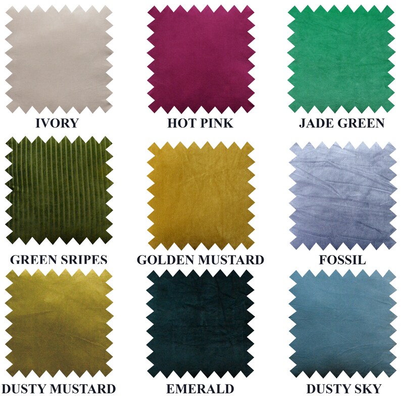 Cotton Velvet Upholstery Fabric DIY Project Curtains Craft - Etsy