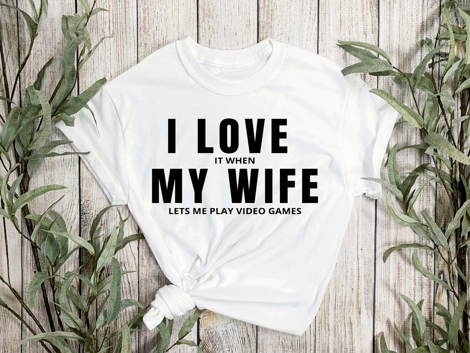 I Love It When My Wife Lets Me Play Video Games Svg T For Etsy
