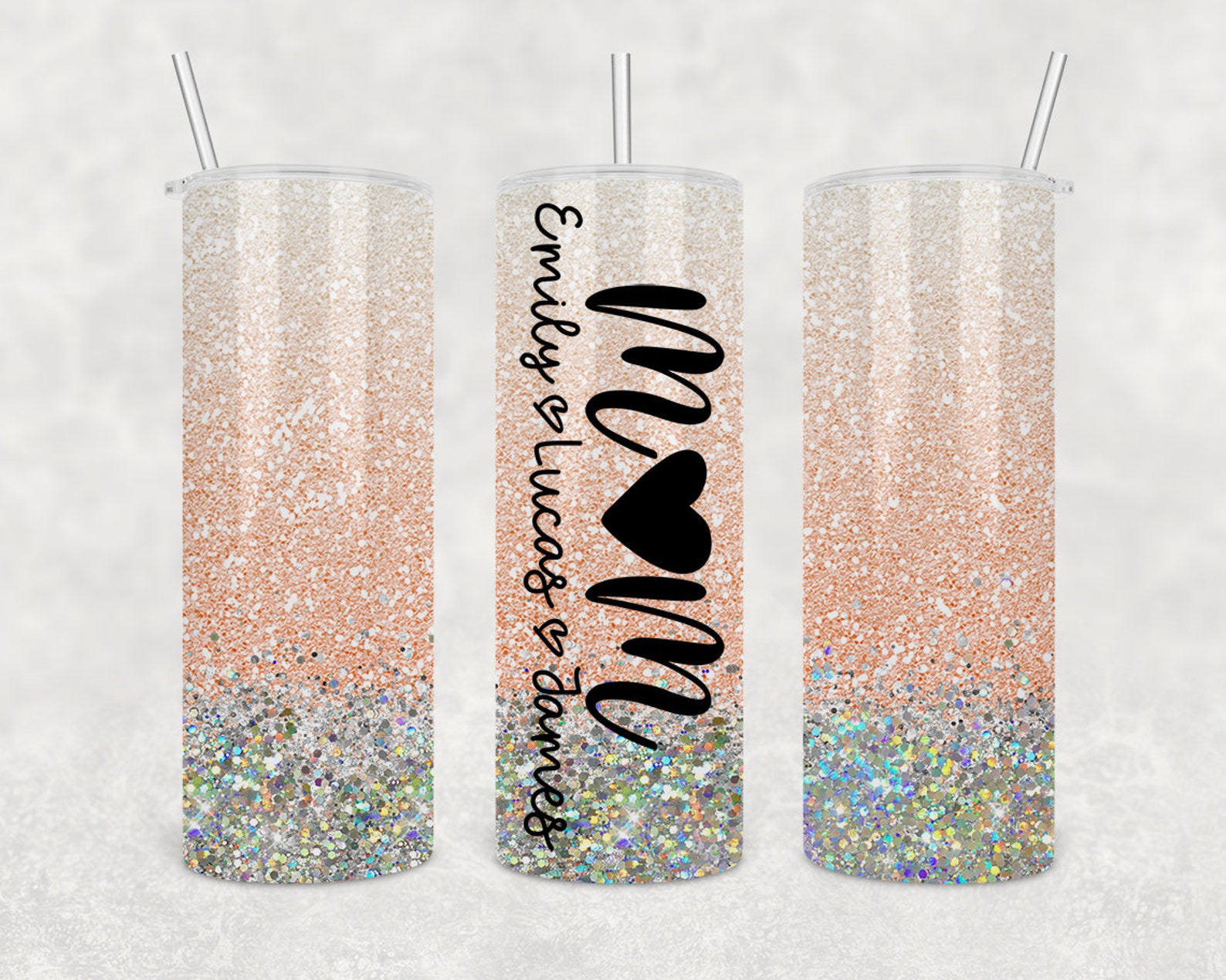 20 Oz Skinny Tumbler Sublimation Design For Mothers Day Etsy