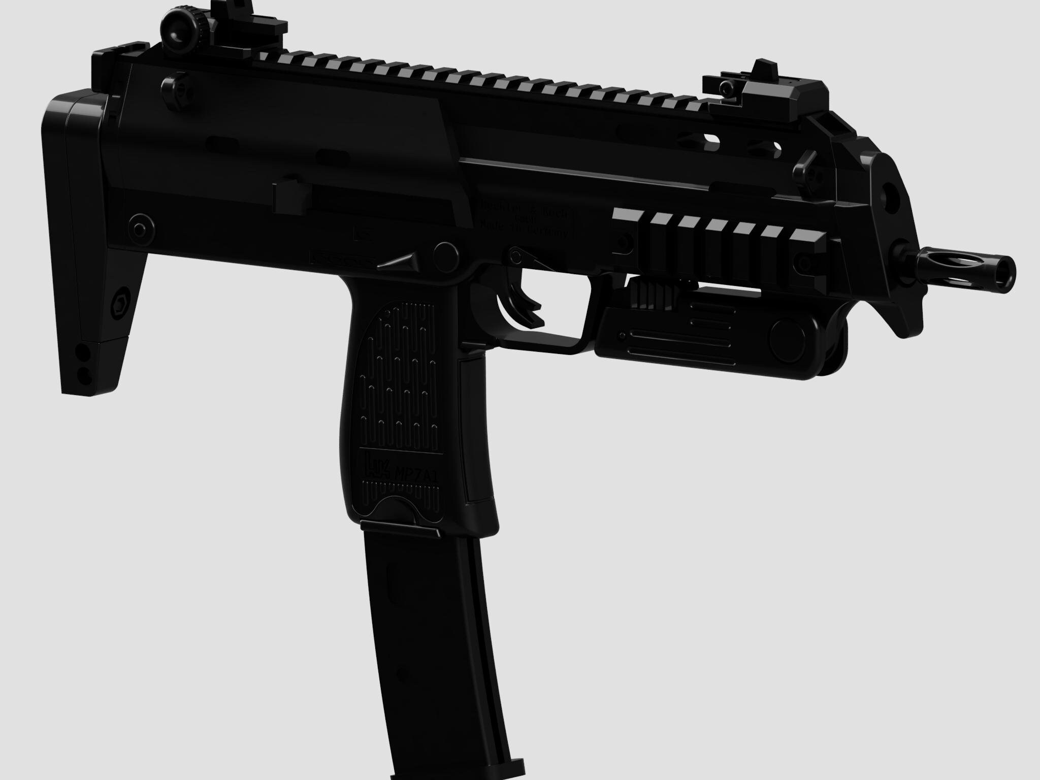 MP7 HK MP7A1 3d Model - Etsy Australia