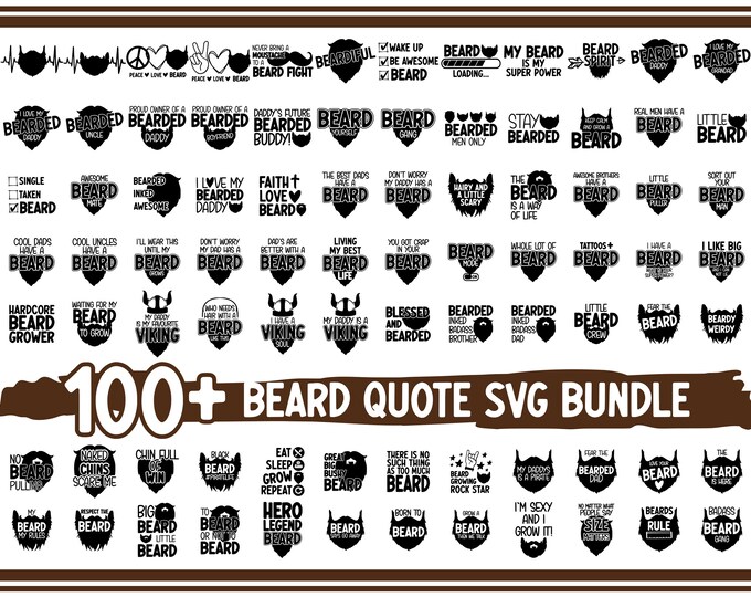 Engraving SVG for Beard Comb Blanks, Beard Quote SVG, Beard Comb Design ...