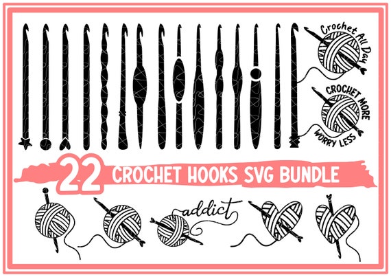 Crochet Hooks Clipart