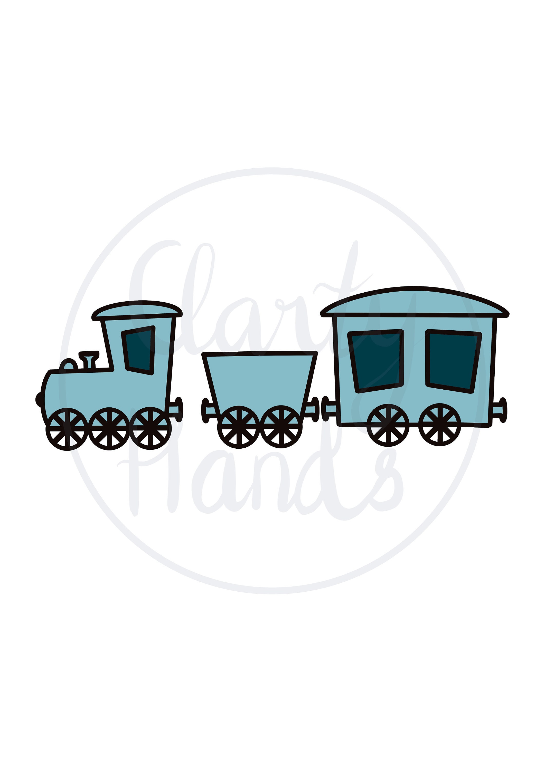Train SVG Child's Train Cutout File Digital Steam Train File Cricut ...