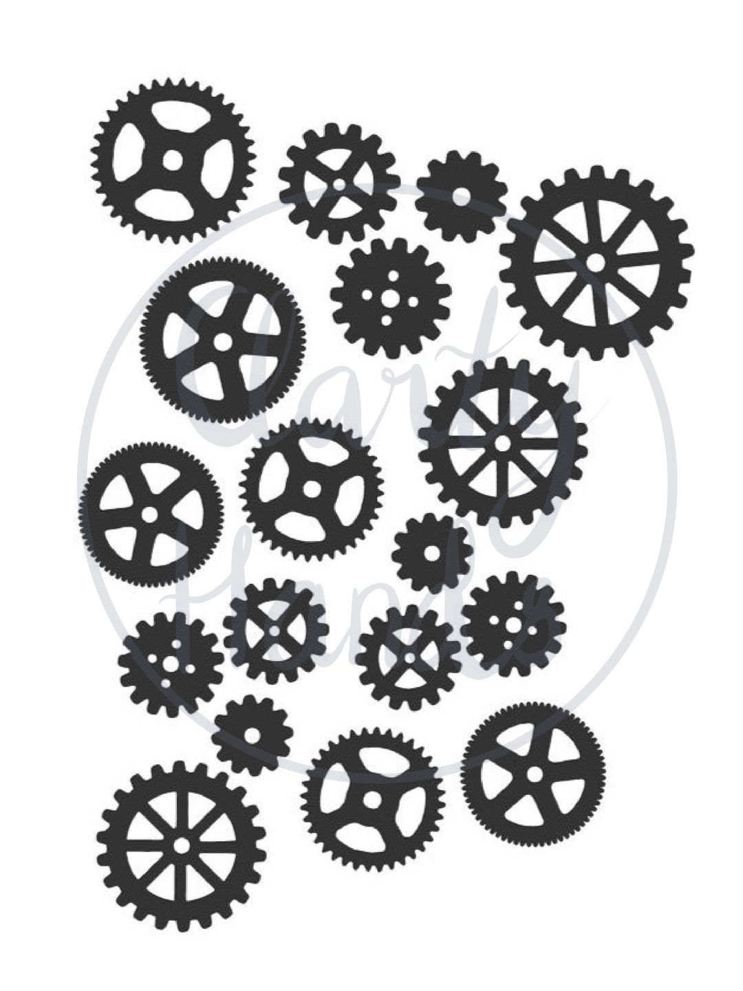 Steampunk Cut File Cog/gear Cut File Steampunk Cogs - Etsy UK