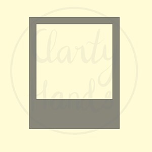 Retro Instagram Frame Cut File: Vintage Photo Booth Prop (digital ...