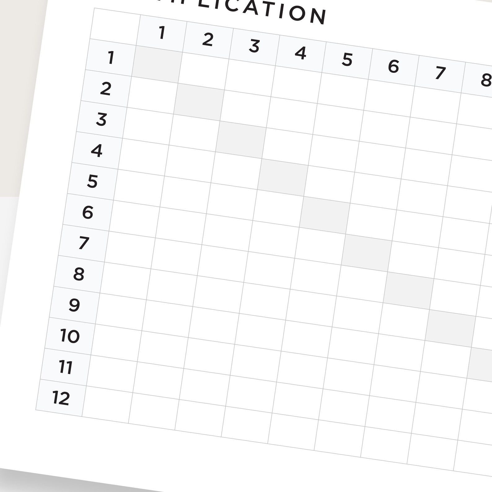 Multiplication Table Teaching Assistant Math Worksheet Math Equation multiplication-table-teaching-assistant-math-worksheet-math-equation