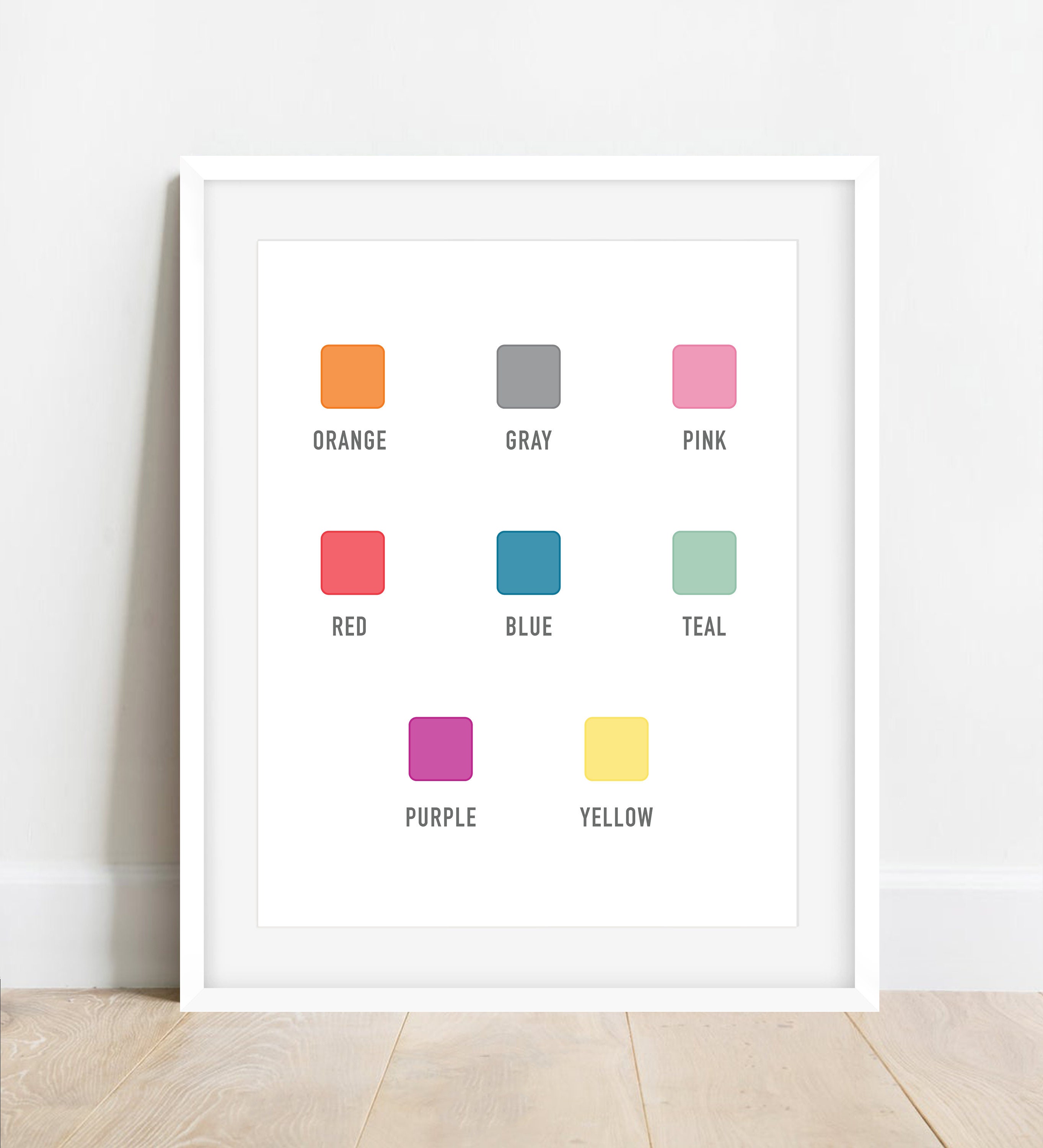 Personalized Letter and Name Poster, Kids Wall Art, Room Decor, Bedroom ...