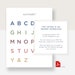 Alphabet Chart, Alphabet Poster, Educational Print, Printable Wall Art ...