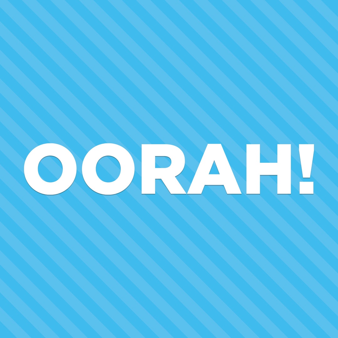 Oorah Sticker, Marine Corp Sticker, USMC Sticker, Sicker for Car ...