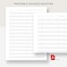 Printable Savings Register, PDF File, Prints on 8 1/2 X 11 Inch Paper ...