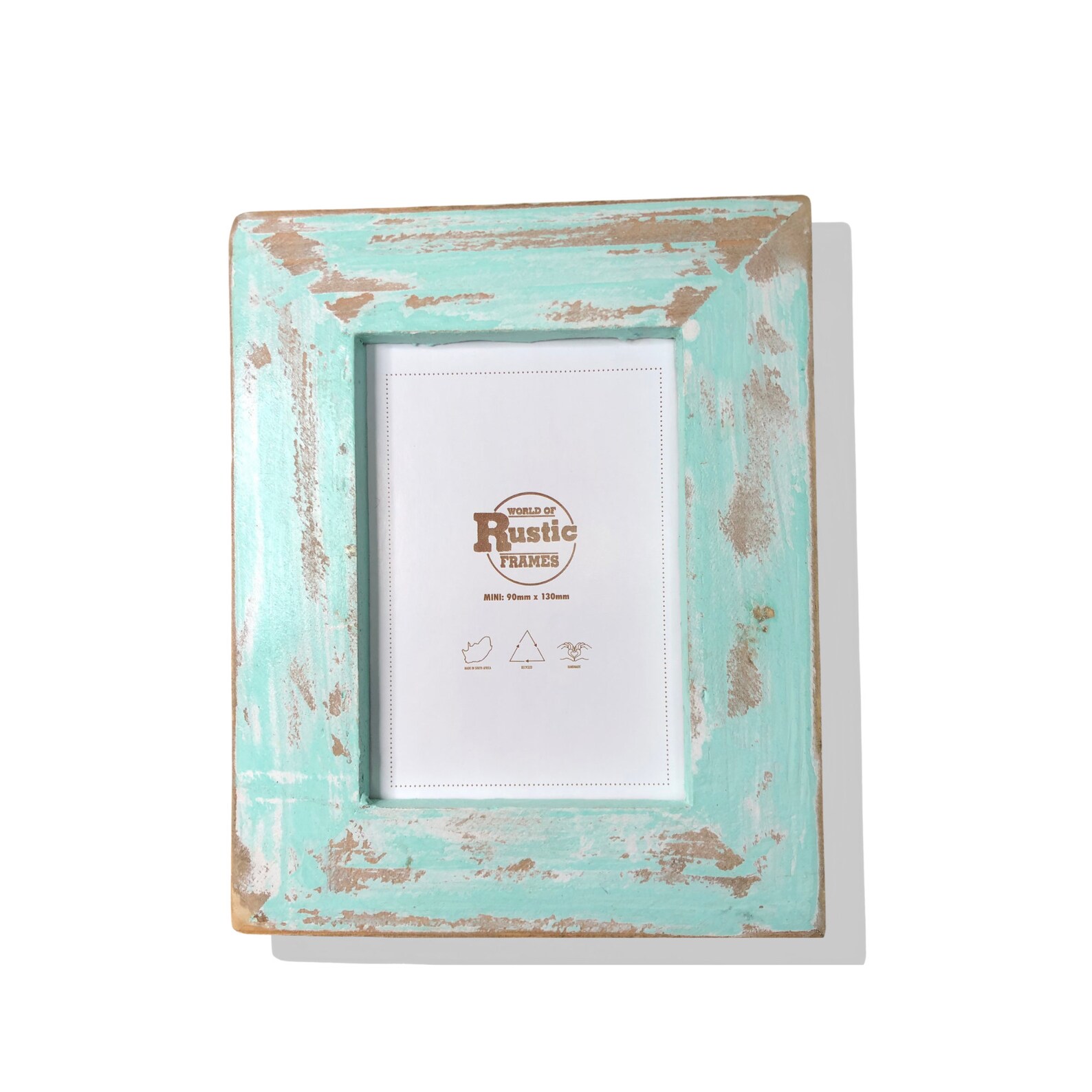 Mini Rustic Distressed Wooden Frame Set Of 6 3.5 x 5 in | Etsy