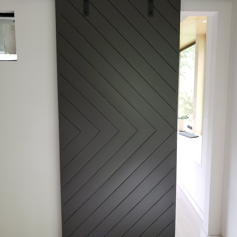 Chevron Barn Door - Etsy