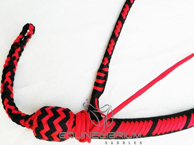 Nylon Shot Loaded Red/black Snake Whip Self Defense Whip - Etsy
