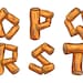 Wood Log Tree Woodland Font Letter Alphabet ABC Cartoon PNG for ...