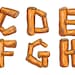 Wood Log Tree Woodland Font Letter Alphabet ABC Cartoon PNG for ...