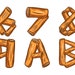 Wood Log Tree Woodland Font Letter Alphabet ABC Cartoon PNG for ...
