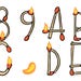 Matchstick Fire Wood Lettering Font Alphabet Match SVG PNG - Etsy