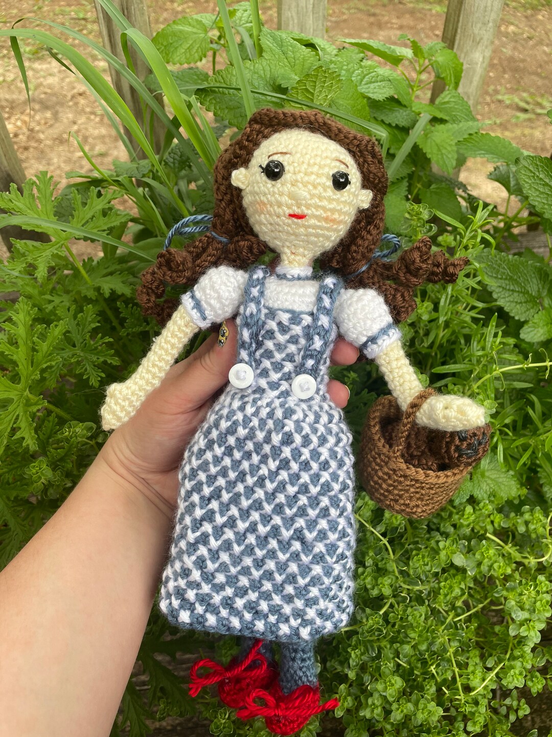 Dorthy Inspired Crochet Doll - Etsy