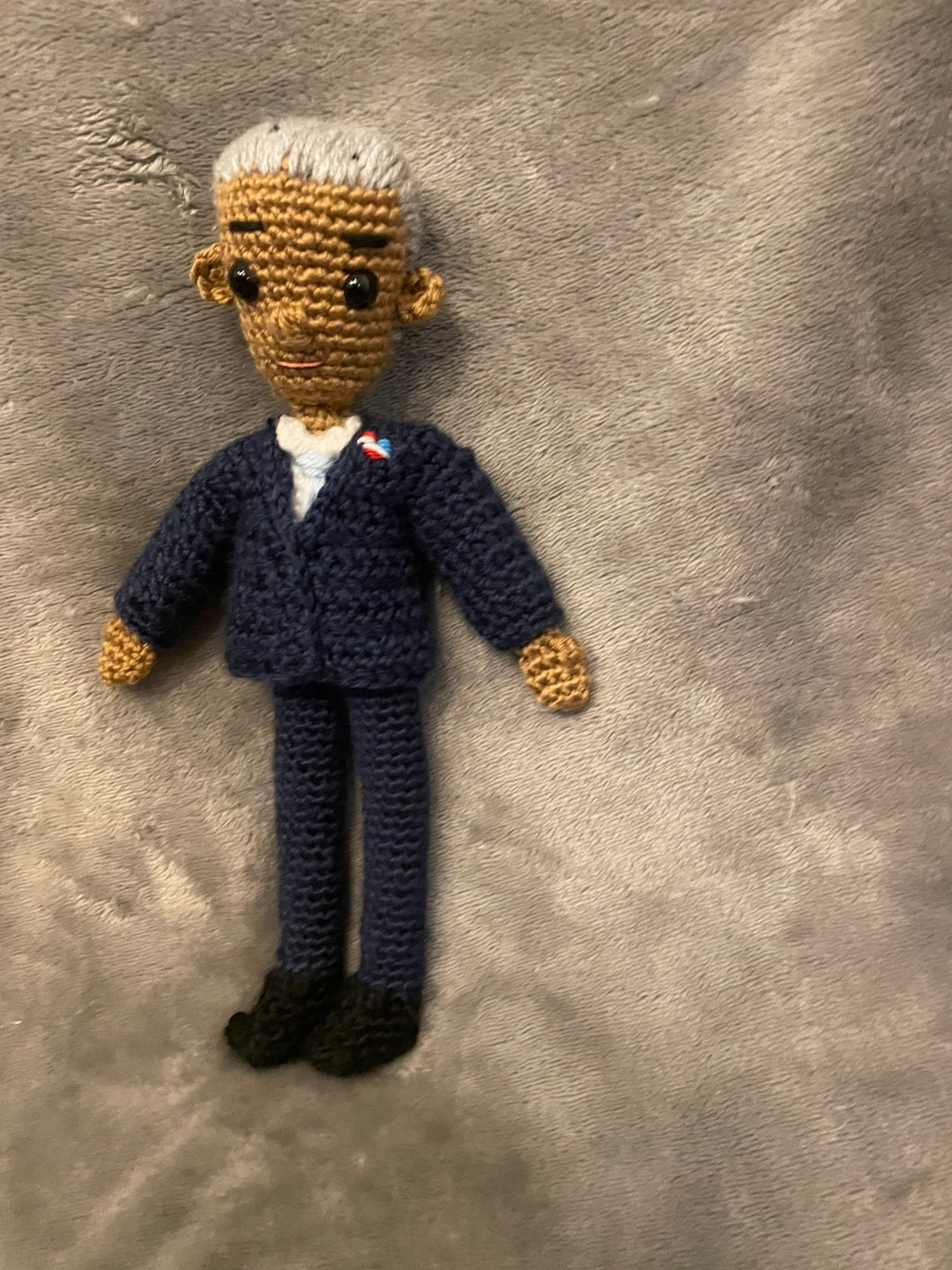 President Obama Crochet Doll - Etsy