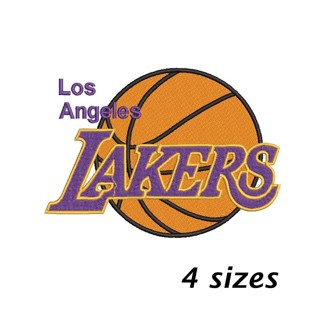 LAKERS Embroidery Design With Instant Download Online SPORT - Etsy