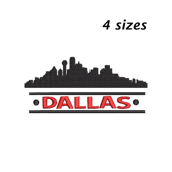 Dallas Skyline - Etsy