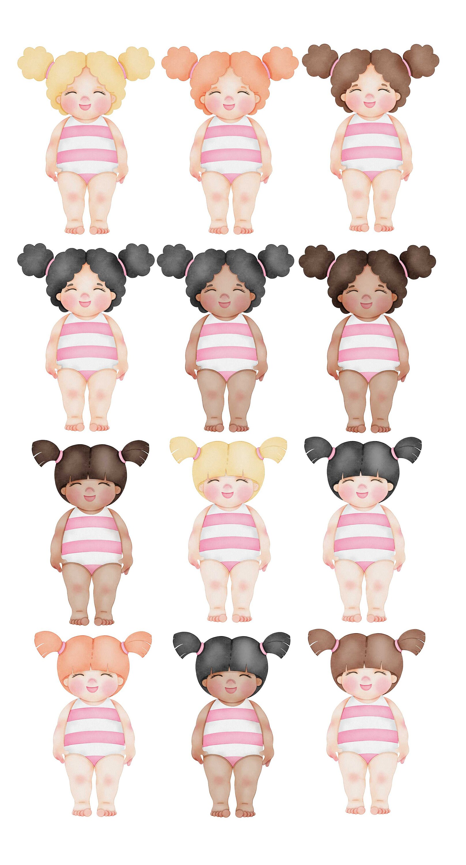 Watercolor Pool Party Clipart Set Summer Party Clipart Watercolor ...