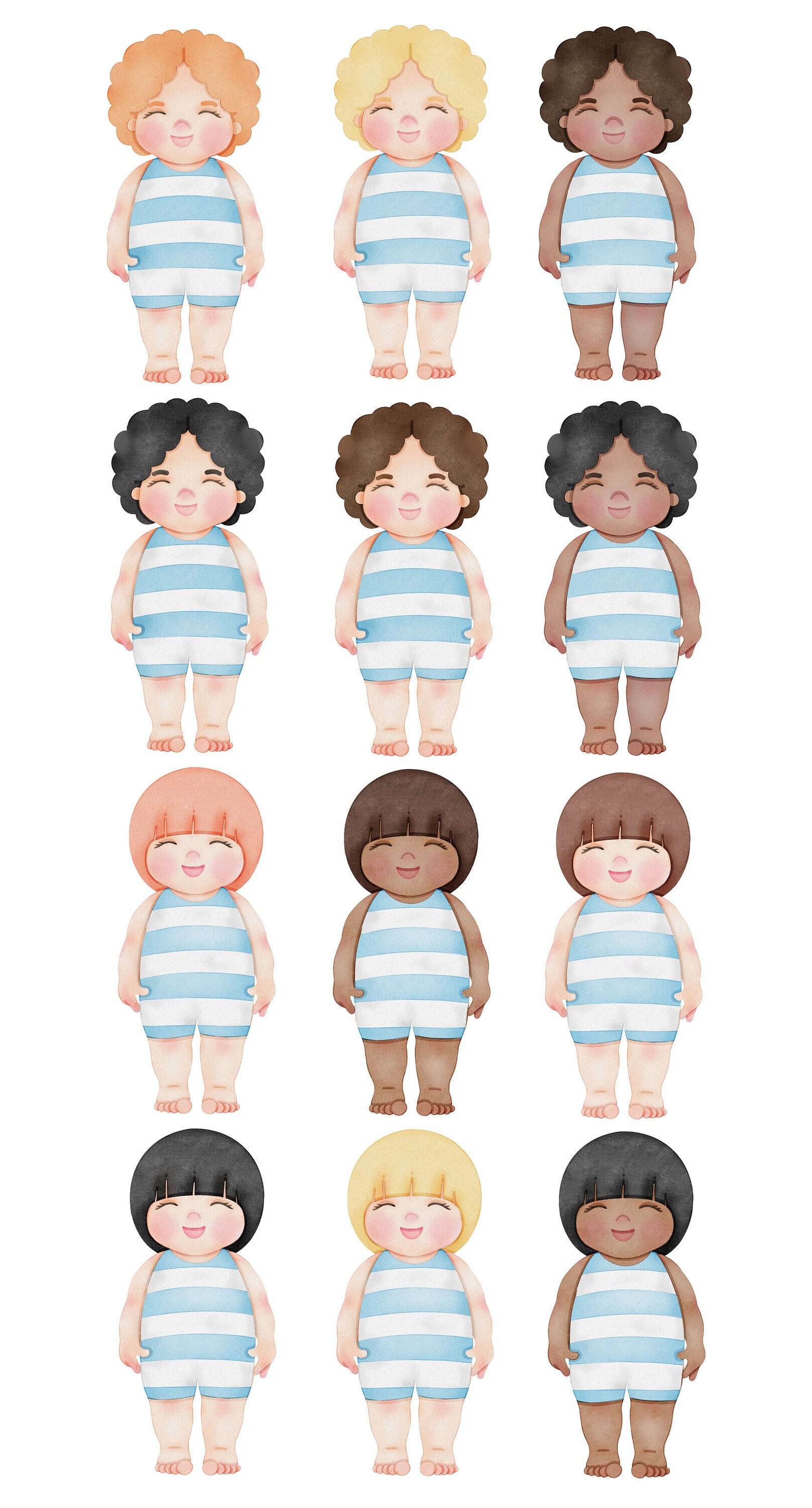 Watercolor Pool Party Clipart Set Summer Party Clipart Watercolor ...