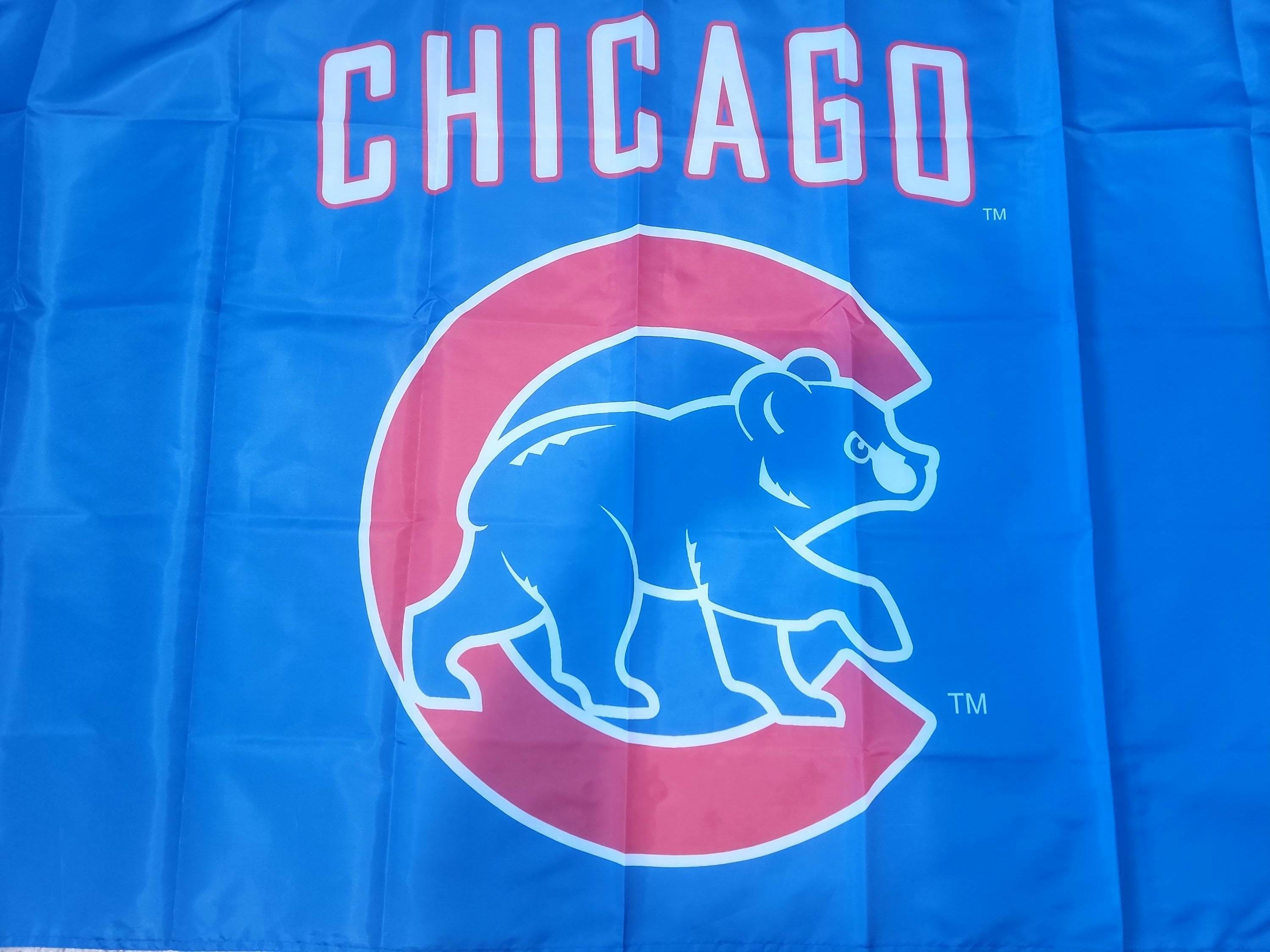 MLB Chicago Cubs Banner Flag 3x5 Brand New in Package and Ready to Ship ...