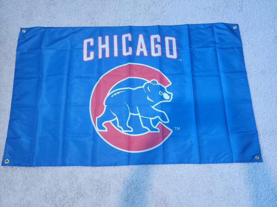 MLB Chicago Cubs Banner Flag 3x5 Brand New in Package and Ready to Ship ...