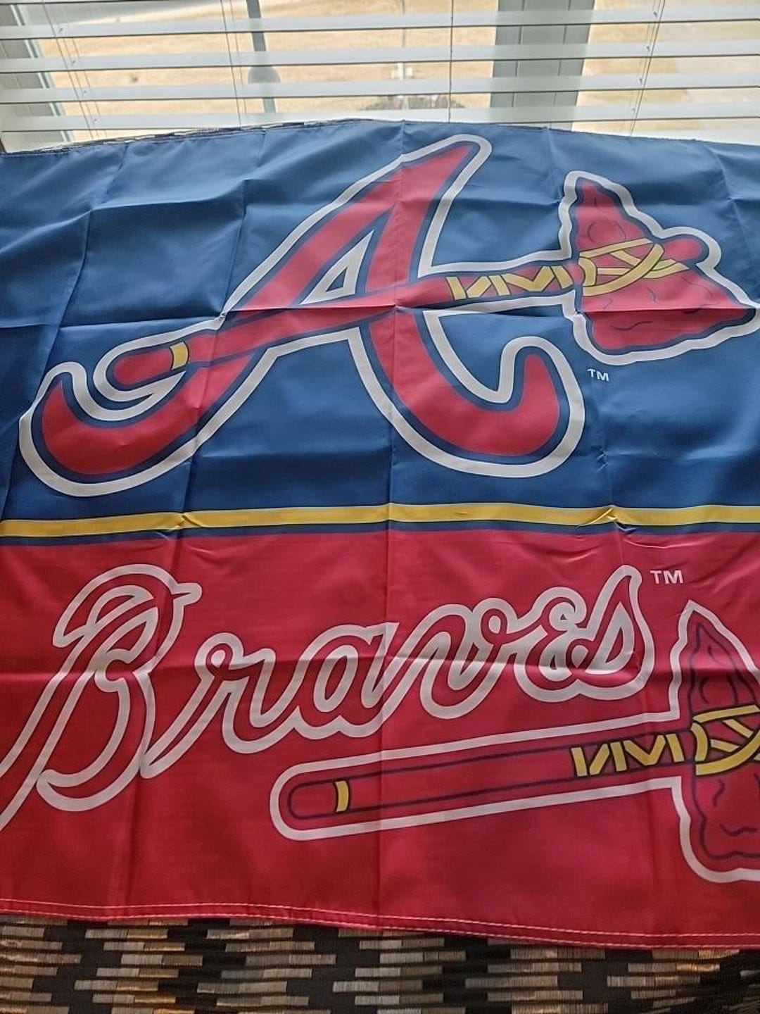 MLB Atlanta Braves Banner Flag 3x5 Brand New in Package and Ready to ...