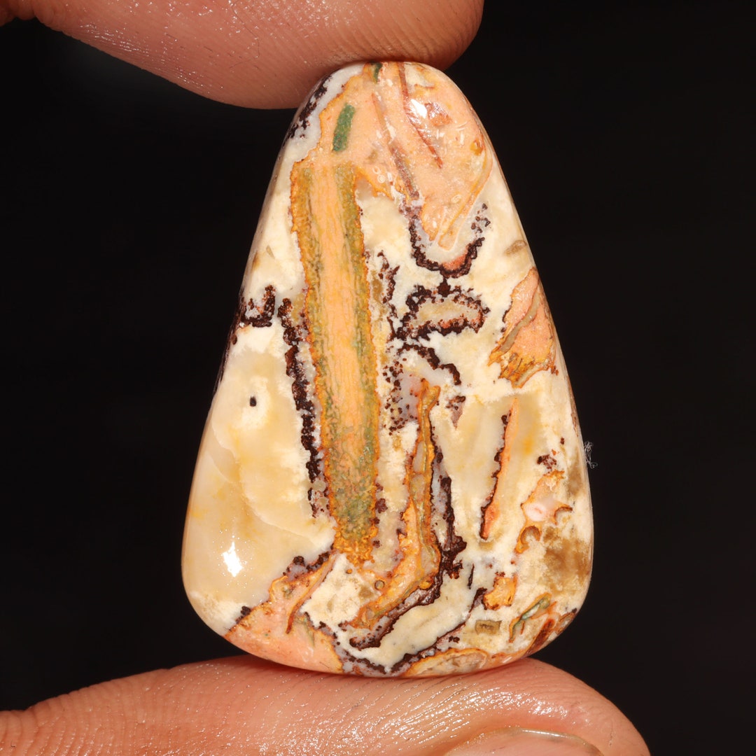 Crazy Lace Agate Natural Egg Shape Cabochon Loose Gemstone for Making ...