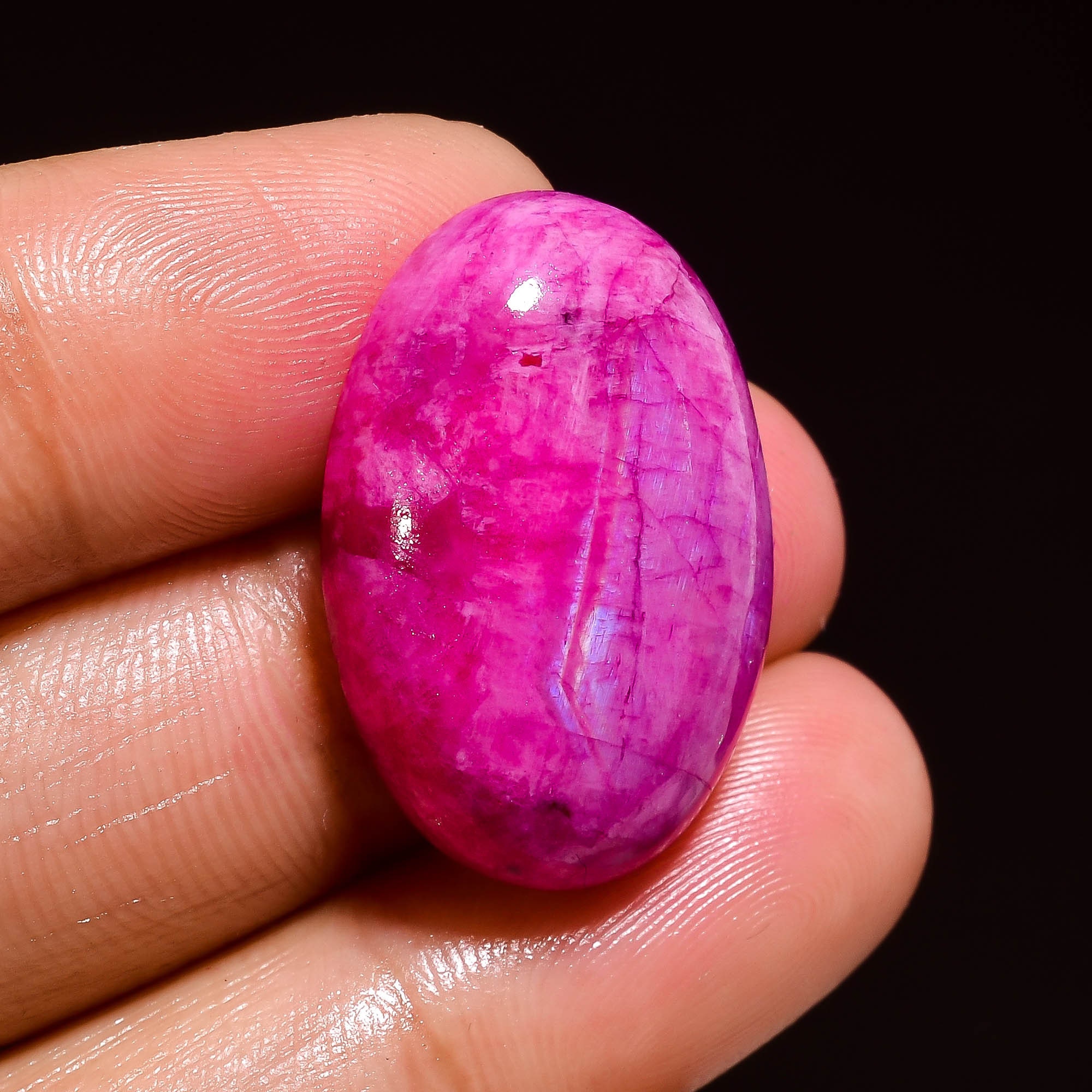 Supreme Top Grade Quality 100% Natural Pink Rainbow Moonstone - Etsy UK