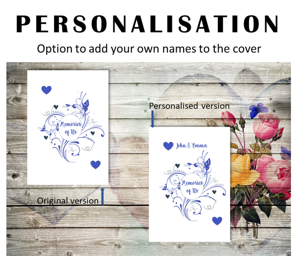 Printable Couples Journal Couples Memory Book Relationship Journal ...