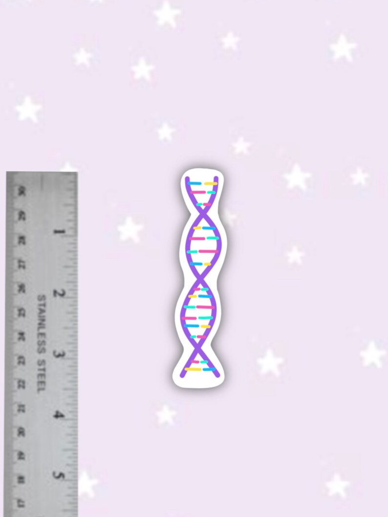 Waterproof DNA Sticker, STEM Laptop Decal - Etsy