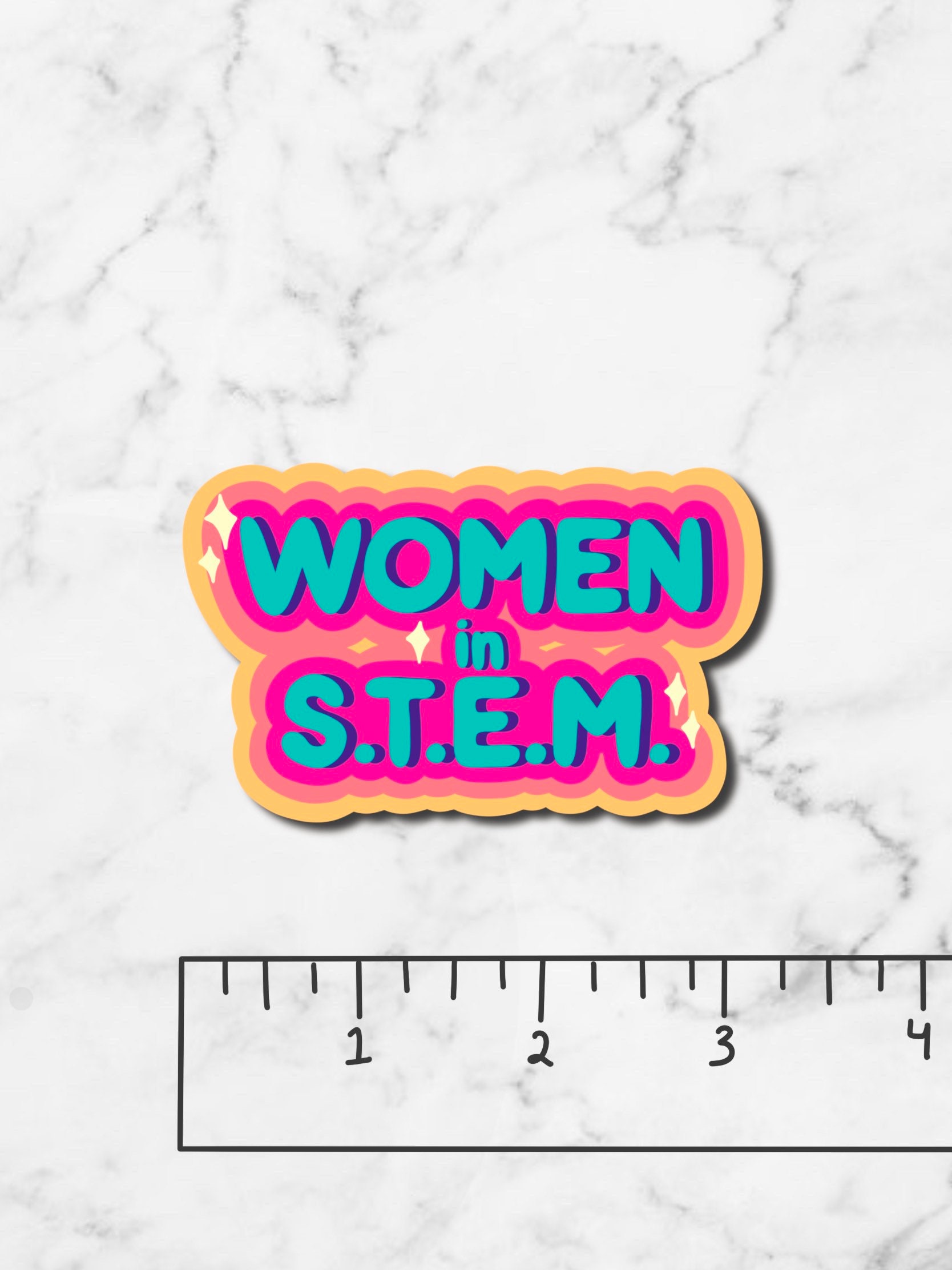 Women in STEM Sticker, Engineering Sticker, Women Empowerment, Back to ...